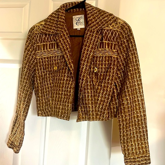 Mark E. | Jackets & Coats | Vintage Mark E Crop Denim Jacket | Poshmark